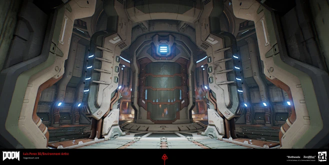 DOOM: Hell Followed DLC 2, Luis Perez : Environment Concepts, lighting ...