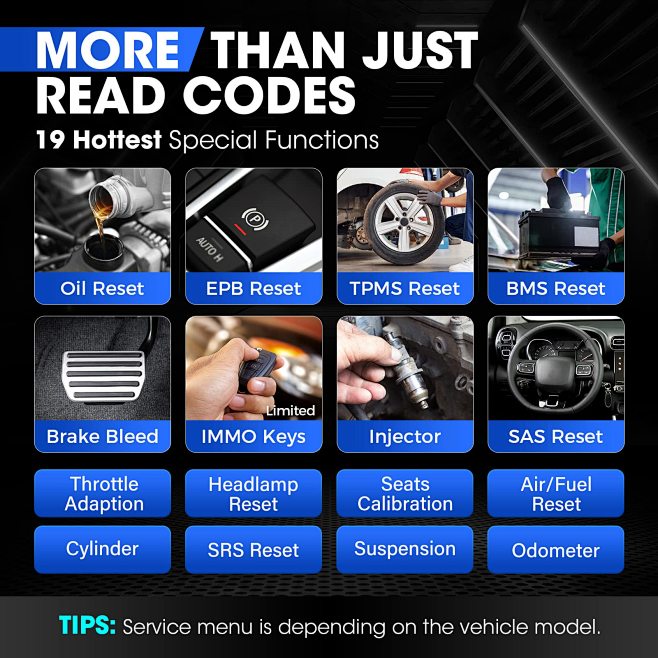 Autel MaxiAP AP200 OBD2 Scanner Bluetooth Wireless OBDII Auto ...