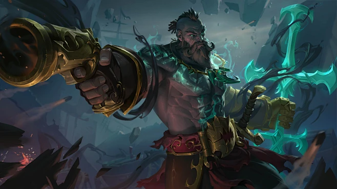 League of Legends - Gangplank The Betrayer Skin -花瓣网