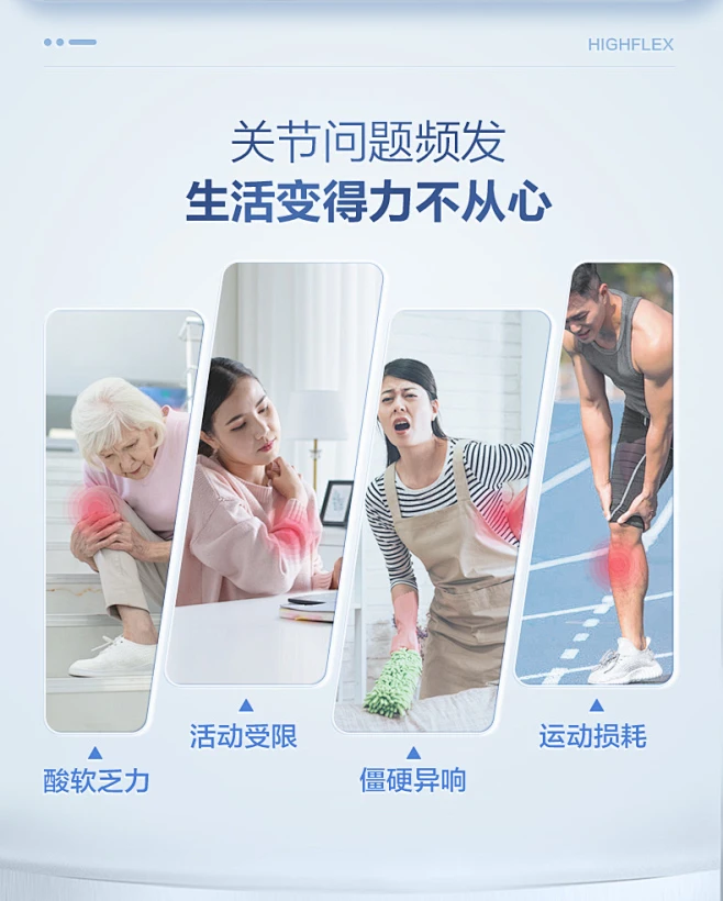 【健力多（KEYLID）6940863609672】汤臣倍健健力多氨糖软骨素钙片成人中老年钙片 氨基葡萄糖营养品增加骨密度 蓝氨糖100片 ...