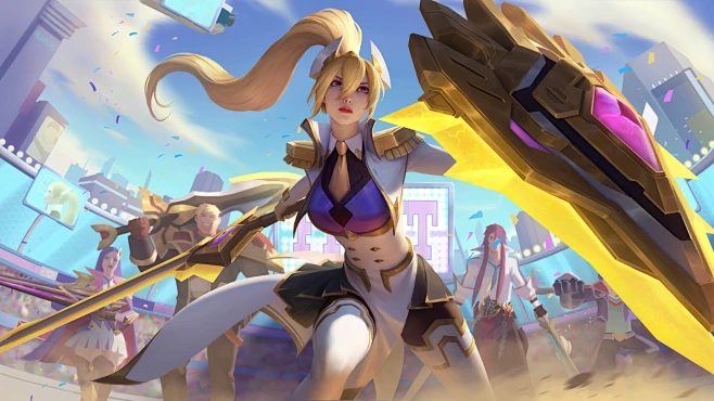 lol fan art-花瓣网