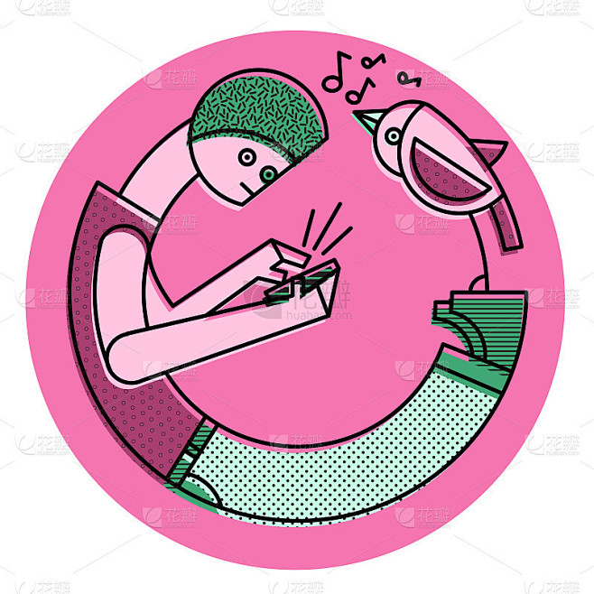 Boy texting a message on mobile and ignoring the s