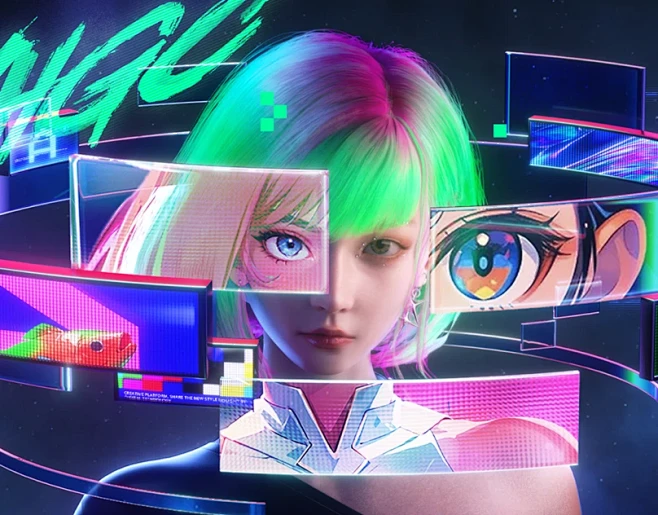 抖音AIGC大赛TVC-花瓣网