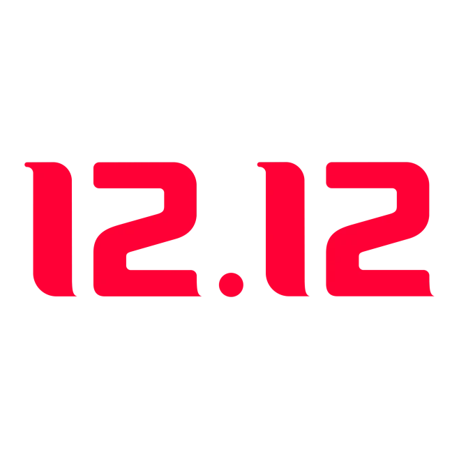 双12数字 淘宝天猫 电商素材 12.12 免抠PNG-花瓣网