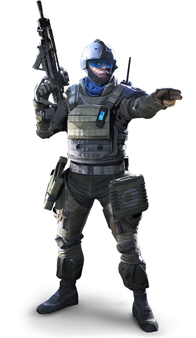 Killzone Shadow Fall 角色欣赏（二）_火熊网_原画_CG_个人画廊_3D-花瓣网