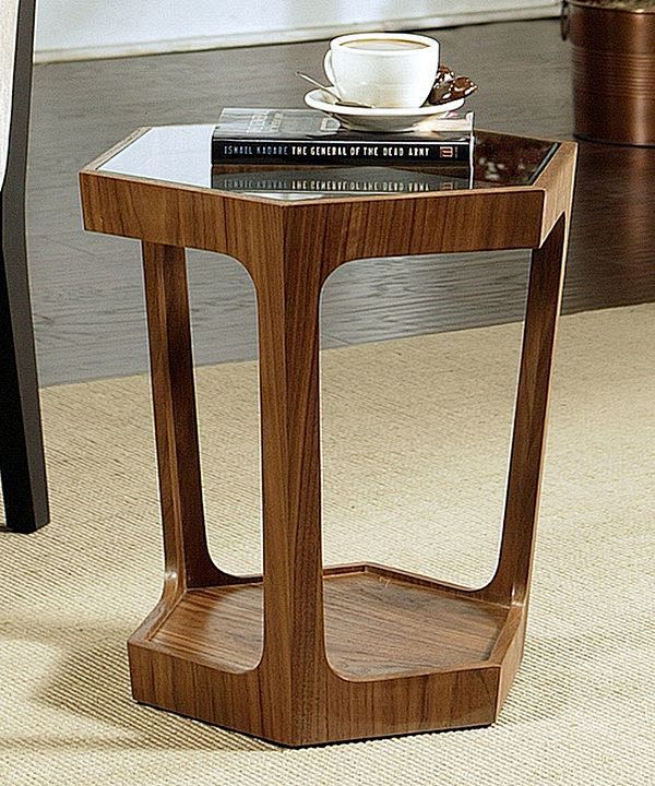 Walnut Enzo End Table