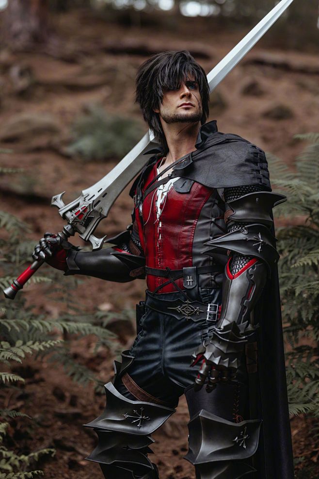 『最终幻想16』克莱夫的德国声优Vincent Fallow本人COS克莱夫