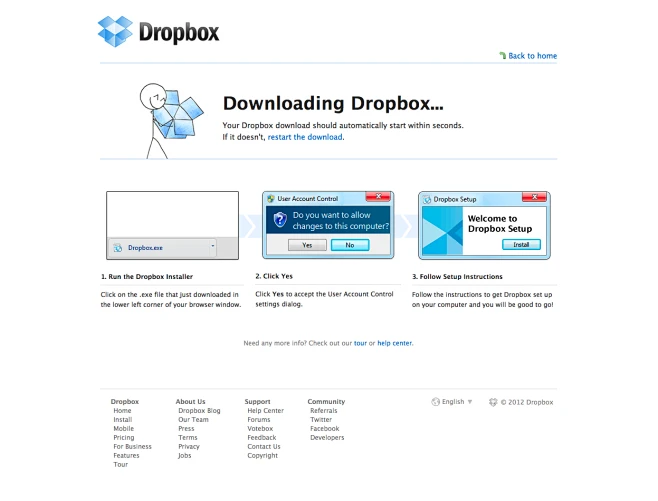 Dropbox - Downloading Dropbox - Simplify your life-花瓣网