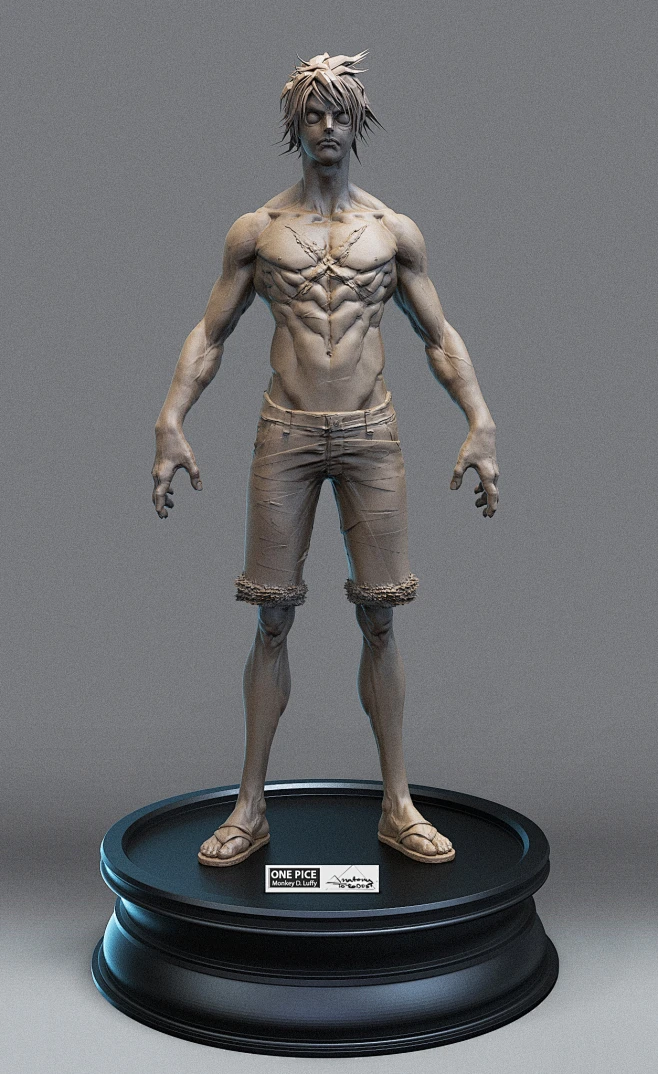 Monkey D Luffy-花瓣网