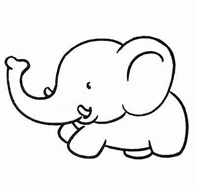 大象简笔画 的图像结果