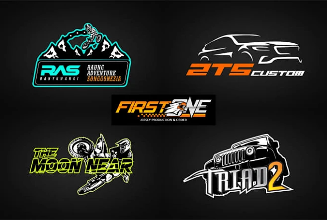 create professional automotive and racing logo design-花瓣网