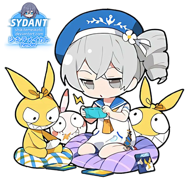 [Render][HI3] Chibi Cute Summer #5 by shikitemeikato on DeviantArt