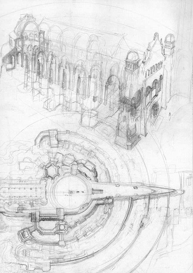 alan_lee_the%20lord%20of%20the%20rings_sketchbook_13_minas%20tirith04