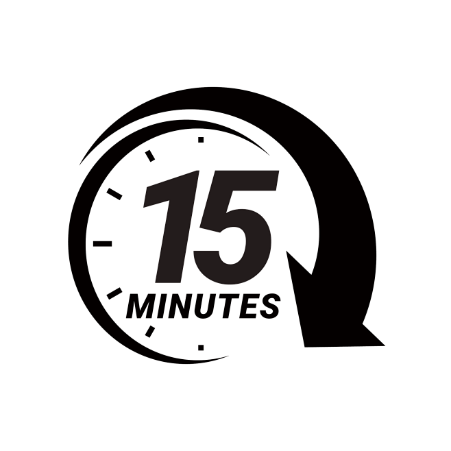 花瓣素材_分钟计时器图标。签15分钟。_132193501