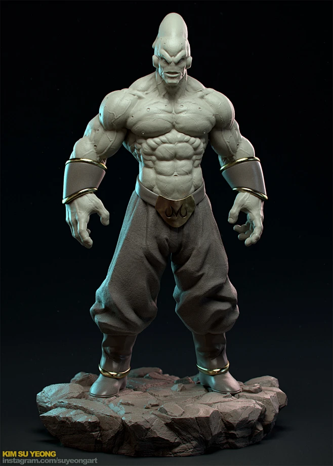 Super Buu 3DPrint, Su Yeong Kim : https://www.instagram.com/suyeongart ...