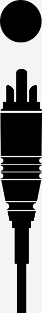 rca电缆视频输入声音输出图标_88ICON https://88icon.com rca电缆 视频输入 声音输出 声音输入 插头 组件 av