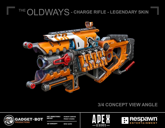 Apex Legends // R-99 Legendary Skin, Gadget-Bot Productions : Gadget ...
