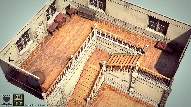 Modular victorian interior, Rockheart Studios : Victorian styled ...