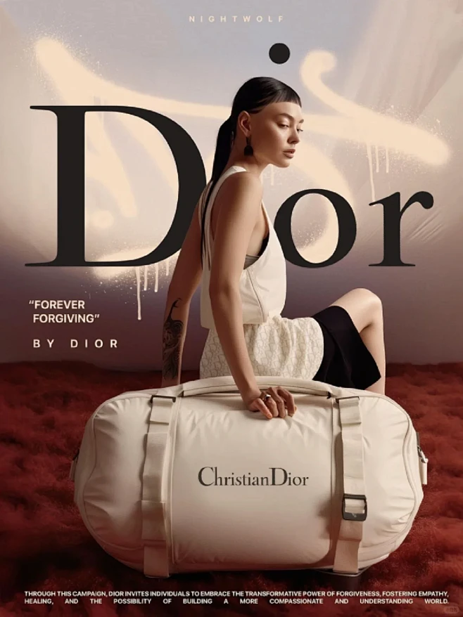 潮流视觉/DIOR 创意海报概念设计理念-花瓣网