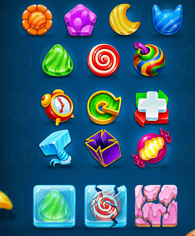 Candy Cruise 糖果巡航-三消类欧美休闲游戏界面设计 GUI |GAMEUI- 设计圈聚集地 | 游戏UI | 游戏界面 | 游戏 ...