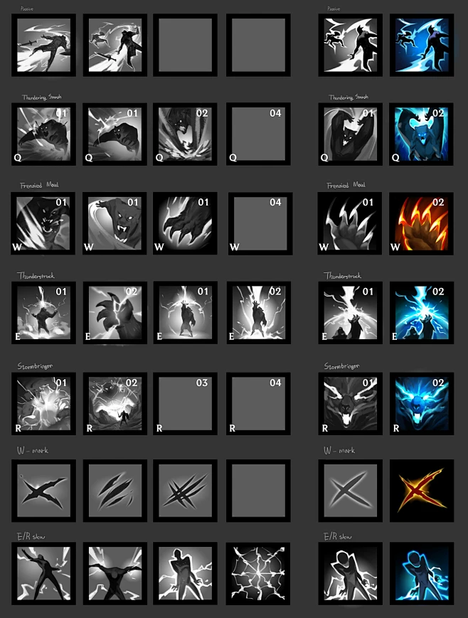 {游戏系列}美国 拳头LOL英雄联盟（ui，角色，场景）-花瓣网