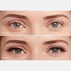 Lithe Lashes Bold Collection Style B3 - Kabuki, a before and after ...