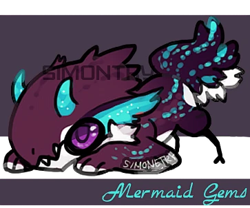 Mermaid Gems by JolleRaptorHub on DeviantArt-花瓣网