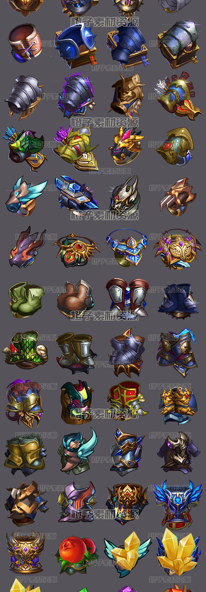 u059手游游戏Q版欧式装备物品武器道具图标图标 ICON素材资源美术-淘宝网图片_淘宝游戏界面图标资源图片素材-花瓣网