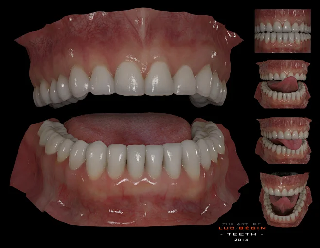 Generic Teeths., Luc Bégin : Generic Teeths. by Luc Bégin on ArtStation ...