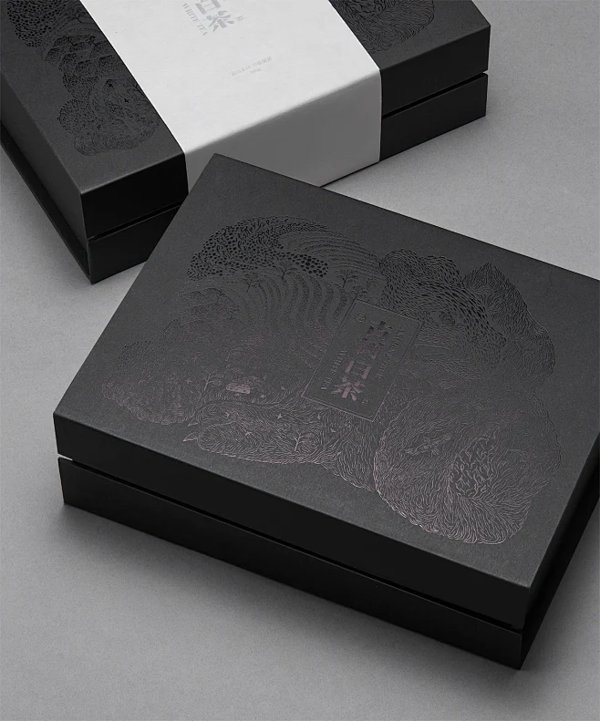 Ancient Tree Withe Tea Packaging Design 茶贝斯古树白茶包装设计-花瓣网