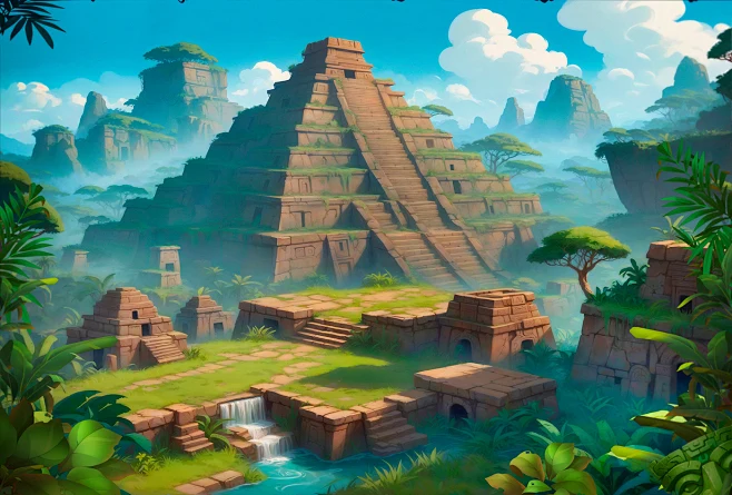 LOST TOTEM game art : Embark on an ancient adventure in Lost Totem, a ...