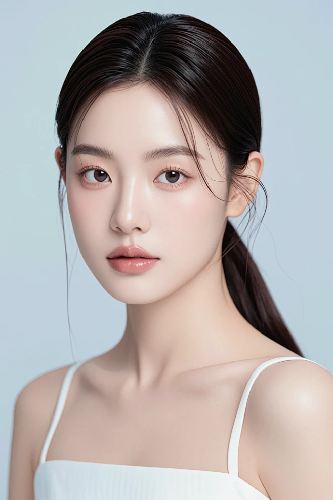 Simple is best, beautiful girl, minimalist beauty, elegant portrait, Canon EOS R6, Nikon Z7 ...