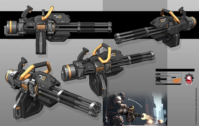 Minigun-花瓣网