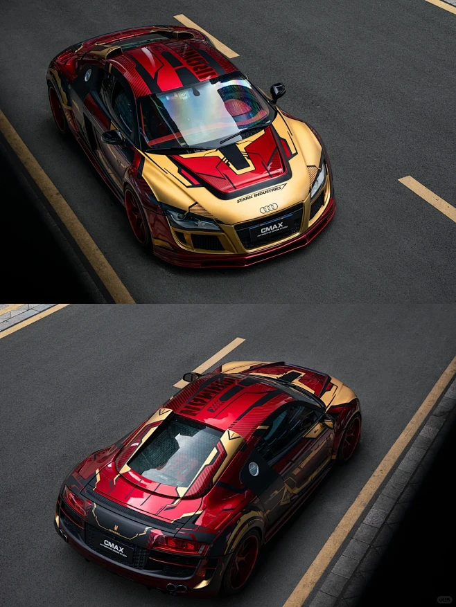 Iron Man｜奥迪R8钢铁侠涂装