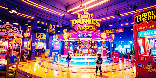 00457-3041654656-The theme of the amusement park for space exploration ...
