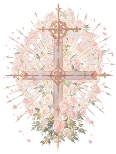 【米图网-52mitu.com】殿堂 欧式 花纹 唯美 梦幻 十字 仪式 花卉欧式图纹-花瓣网