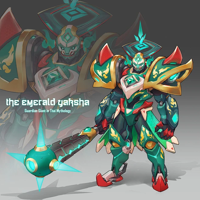 Emerald Yaksha , Pimdee Avihingsanon : "Legends said the Yaksha was a ...