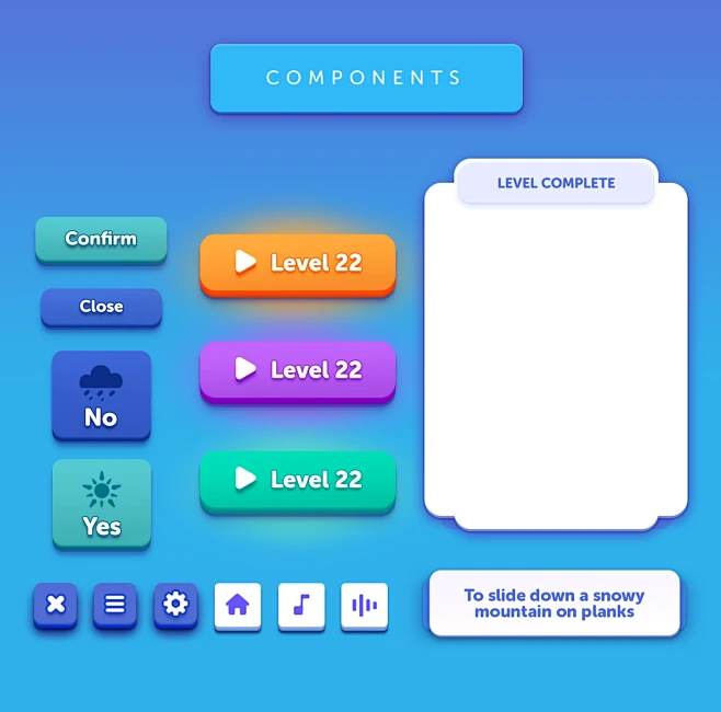 Word Lanes Interface : A visual summary through my work as UI Artsit in ...