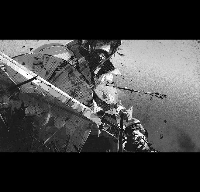 场景构图黑白构成画面构成黑白稿来自cgbook.cn (160)-花瓣网