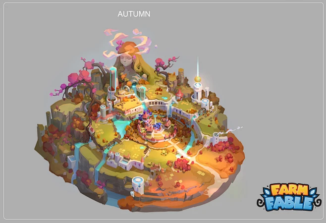 Earlier arrwork for Farm Fable-花瓣网