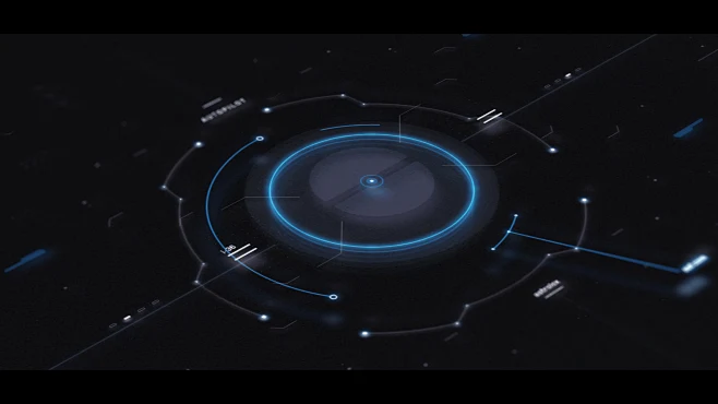 cinematic Film FUI GUI HUD Interface motion graphics screen UI-花瓣网