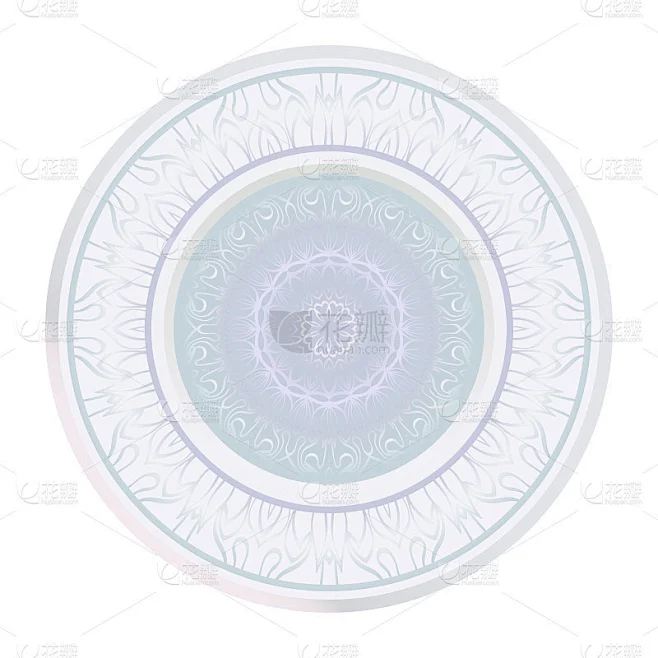 Decorative Ornament With Mandala. Home Decor Backg素材-花瓣网