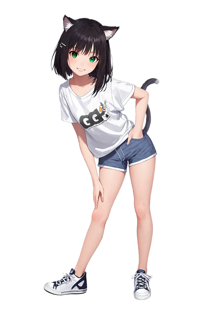 cute_smiling_anime_catgirl_by_gogohopping_dfoacyu-fullview-花瓣网