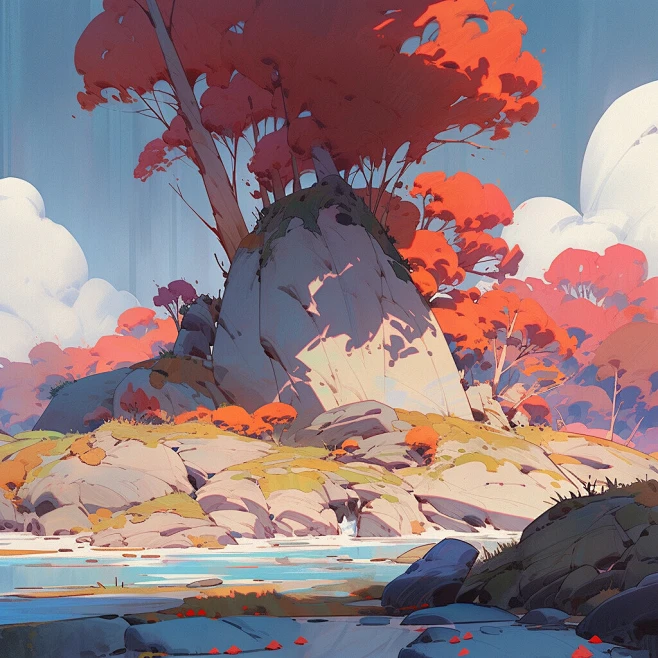 AIGC-landscape-花瓣网