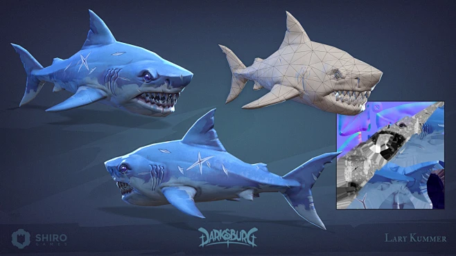 Darksburg - Assets, Lary Kummer : Here's a selection of assets I had the pleasure to create for ...