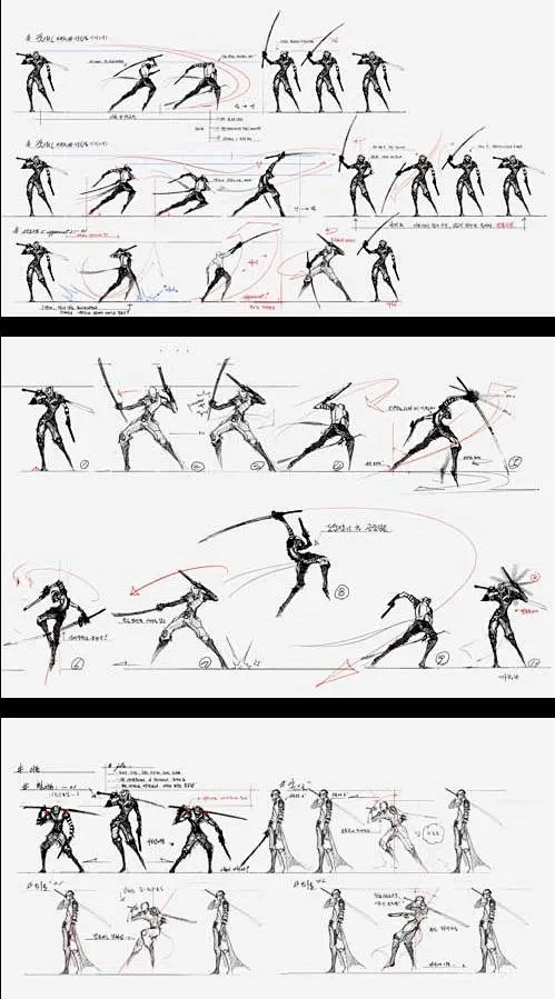 POSE参考临摹合集 - 动画技术交流 - CGJOY-花瓣网