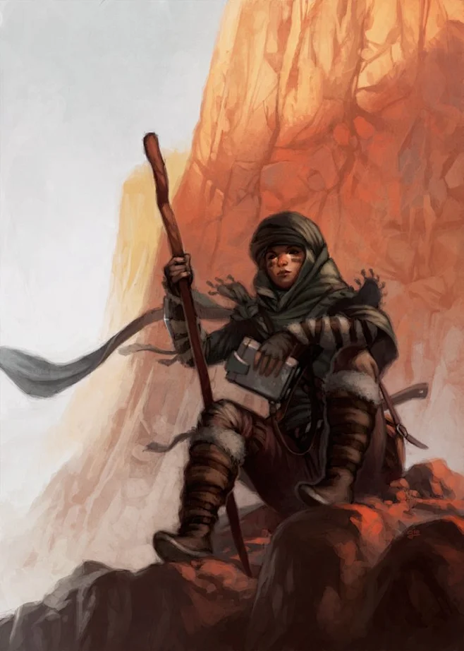 Desert Vagabond, giorgio baroni : character designs for ArtistsArena ...