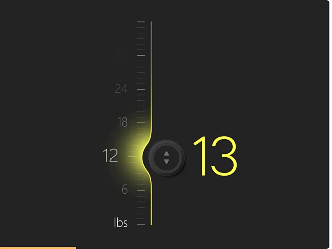 UI/UX slider control fluid animation interactive design by Benjamin ...
