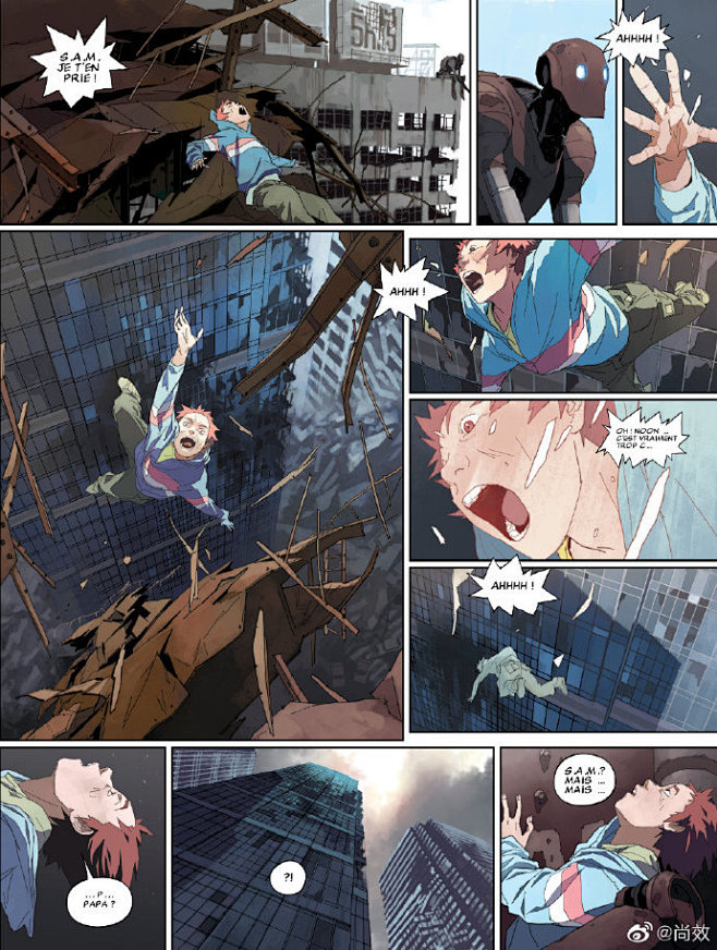 上回在这提到sam这漫画是8年前。2012时我刚画完第一本还在想等全画完4本得久到下个世界大灾难了吧得久到编剧编辑出版社都失联了……………果然全中！！！n所幸我在这一切来临的前几秒画完了 3392