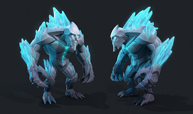 Golem , Julia Lapshina : Golem for Frozen Flame (2019) in Crystal and ...